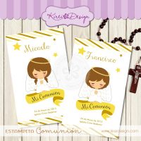 Estampita Comunión Angelito – KireiDesign